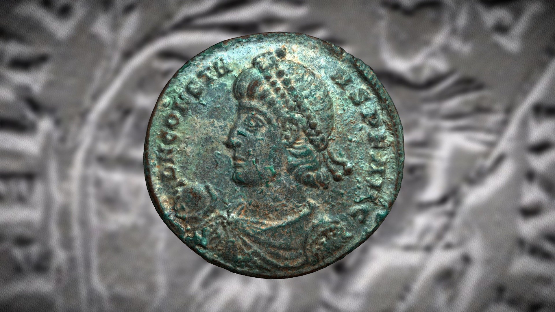 Bronze Coin of Constans - Download Free 3D model by Frank McMains ...