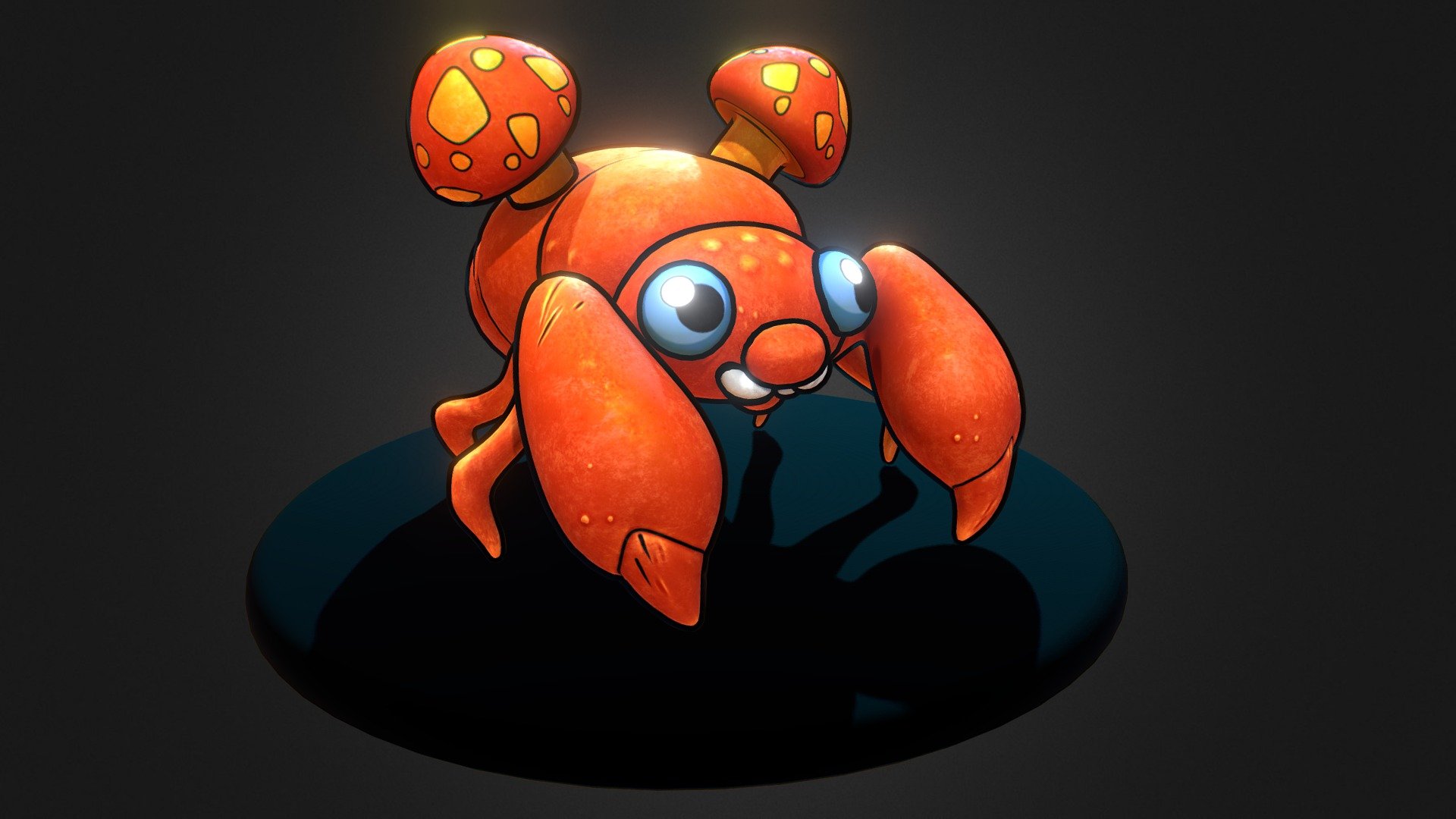 Paras Pokemon - 3D model by 3dlogicus [d3b5c4b] - Sketchfab