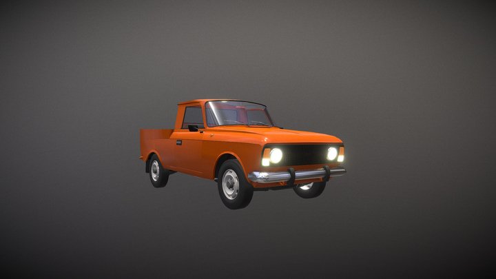 Soviet-car 3D models - Sketchfab