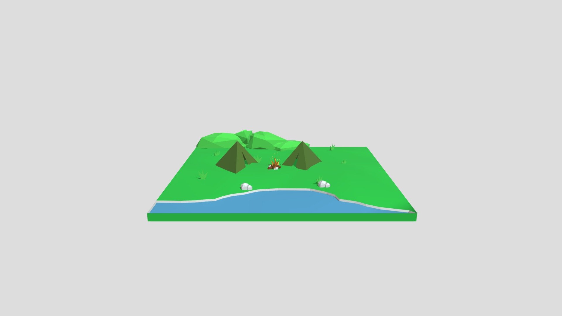 Camp from Poly by Google - Download Free 3D model by IronEqual (@ie ...