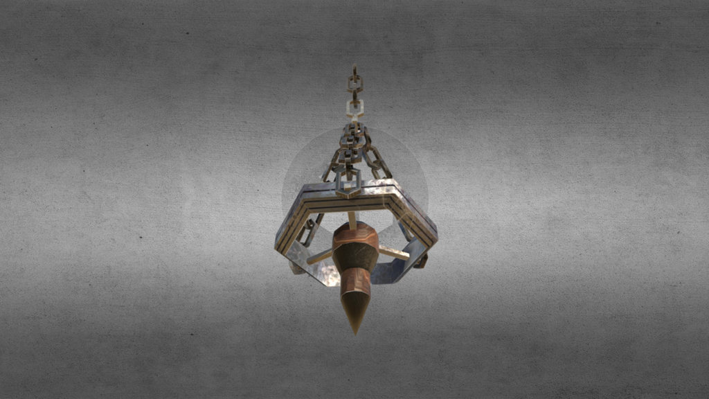 Hanging Torches (Map object) - 3D model by Rooxon [d3bd022] - Sketchfab