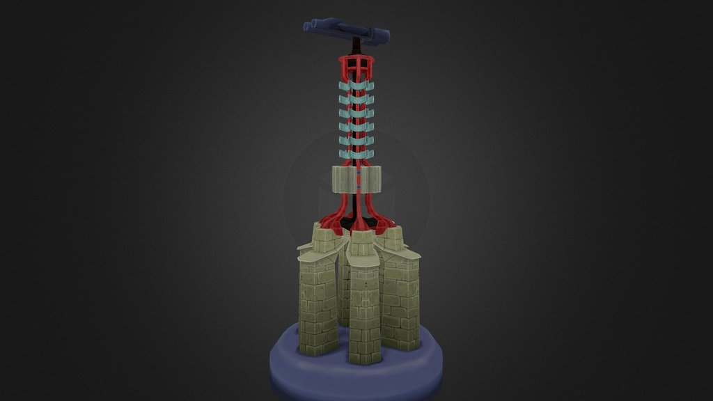 Tower defense - 3D model by EDARTGM (@EduGM) [d3bd40d] - Sketchfab