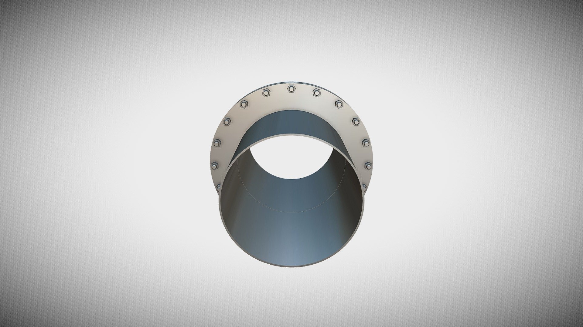Фланцевое соединение (flange connection) - Download Free 3D model by ...