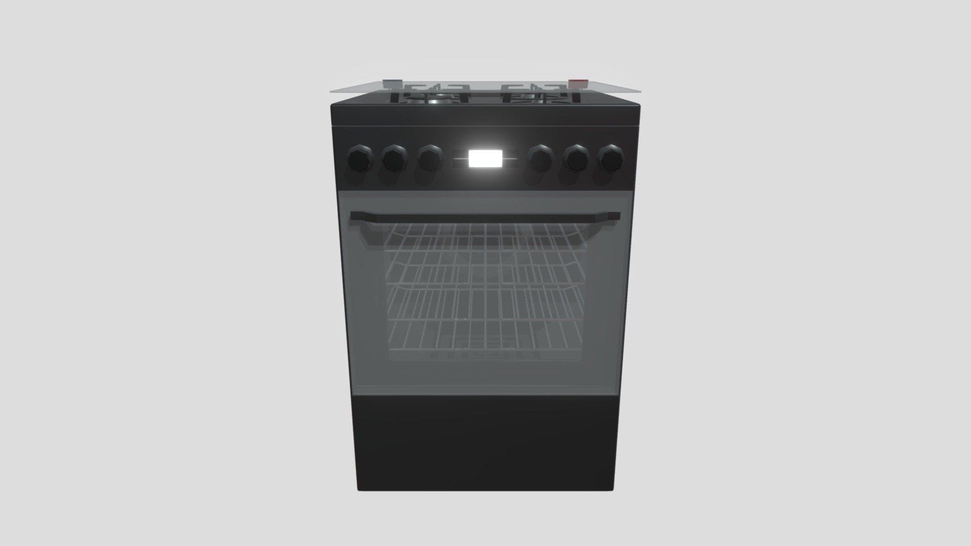 Kitchen Stove - Download Free 3D model by HardSurface3D ...