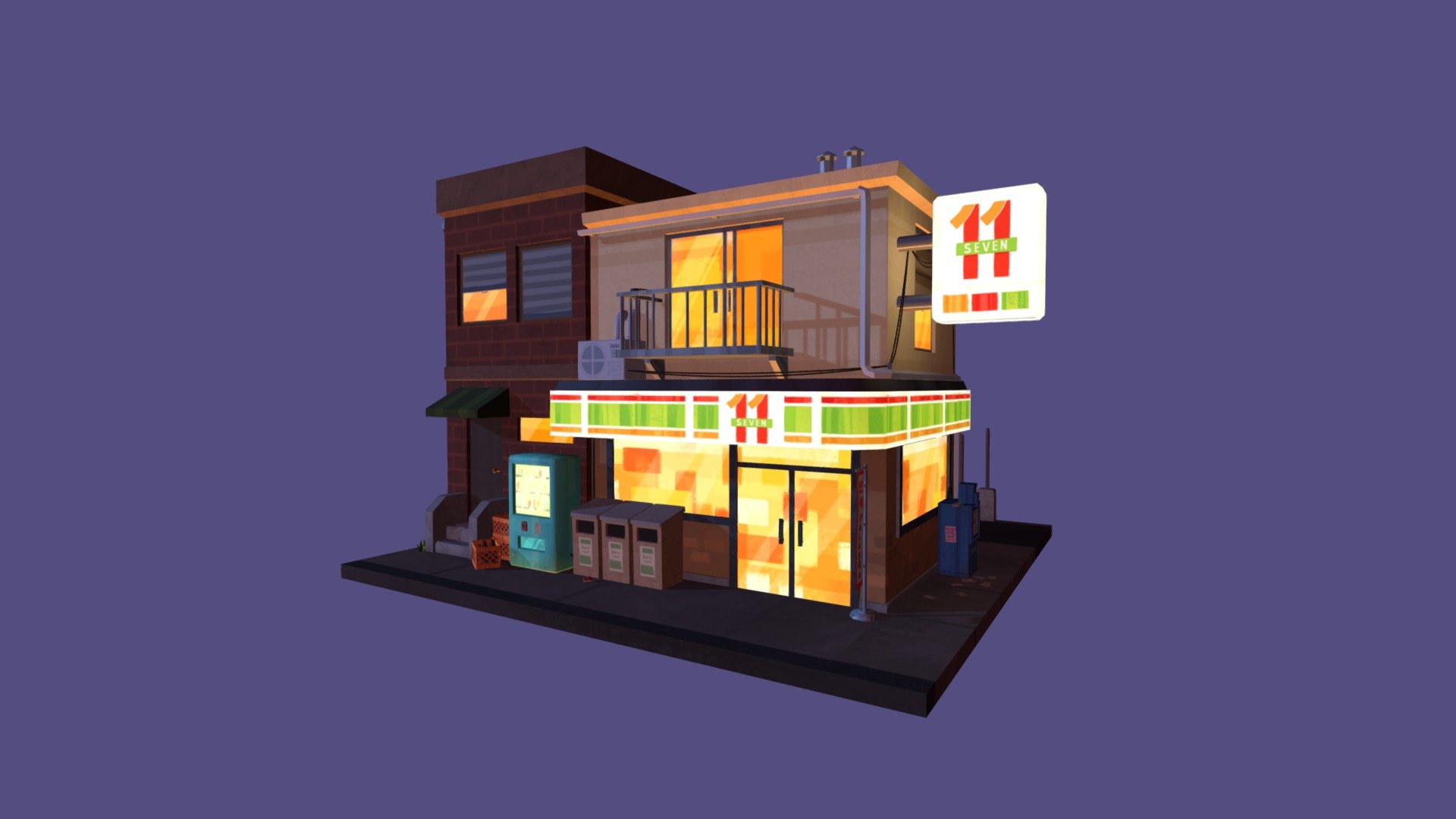 Store Diorama - 3D model by TD212 [d3c375b] - Sketchfab