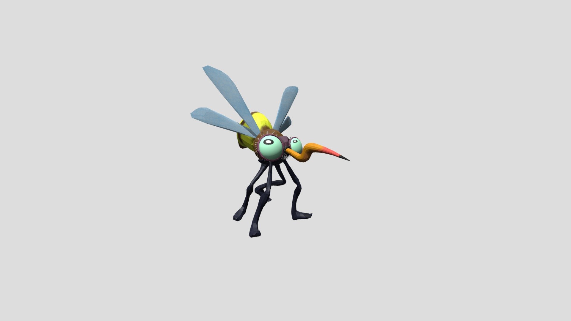 Mosquito - Download Free 3D model by Baptiste Rouch (@BaptisteRch ...