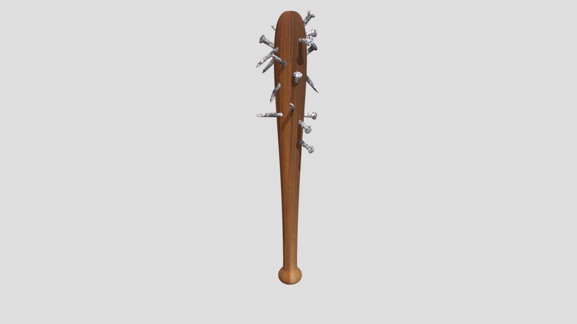 a bat with nails - Download Free 3D model by MelWatson [d3c4ff7 ...