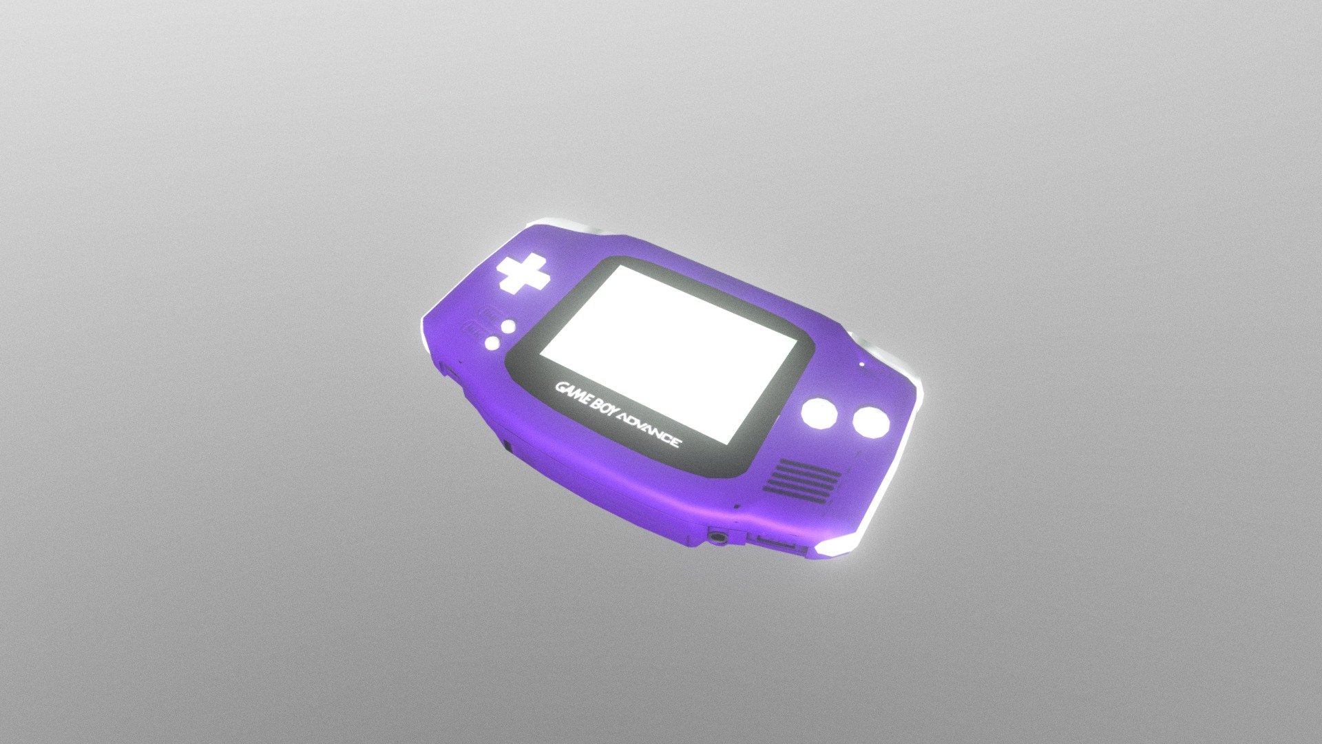 gba game boy advance - 3D model by AWarnerBrosfaninsketchfab ...