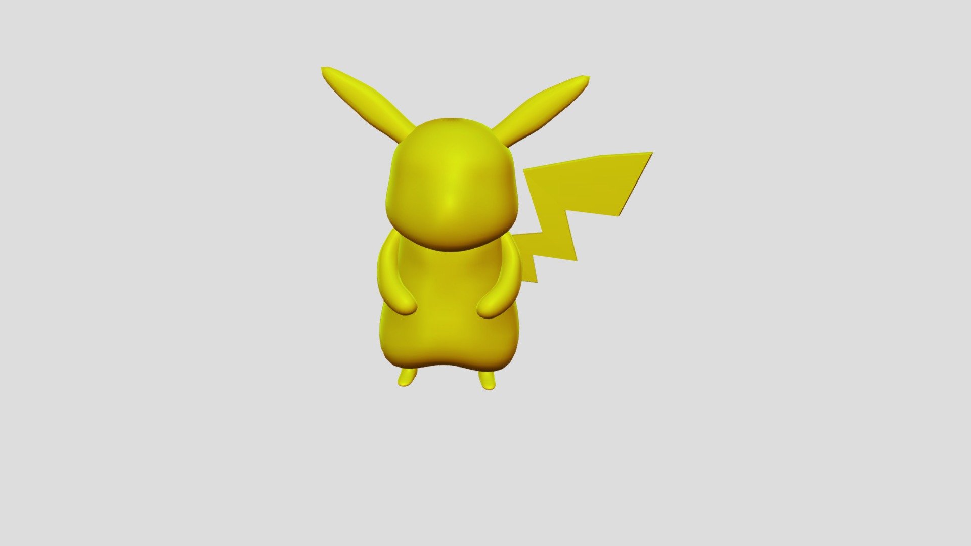 Pikachu - 3D model by mboats6601 [d3c8469] - Sketchfab
