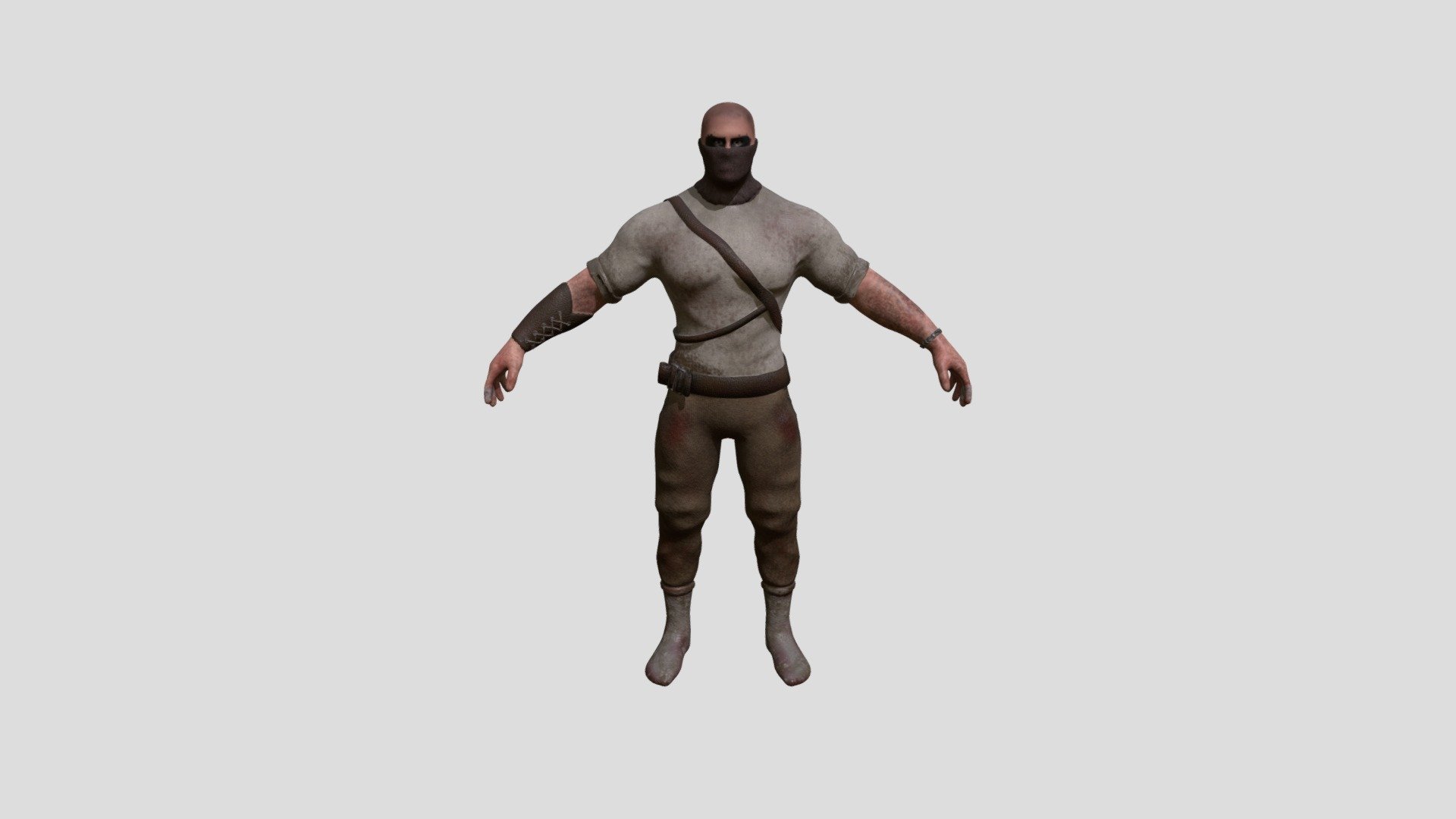 Survivor Character - 3D model by JamyJamela [d3ccf2d] - Sketchfab