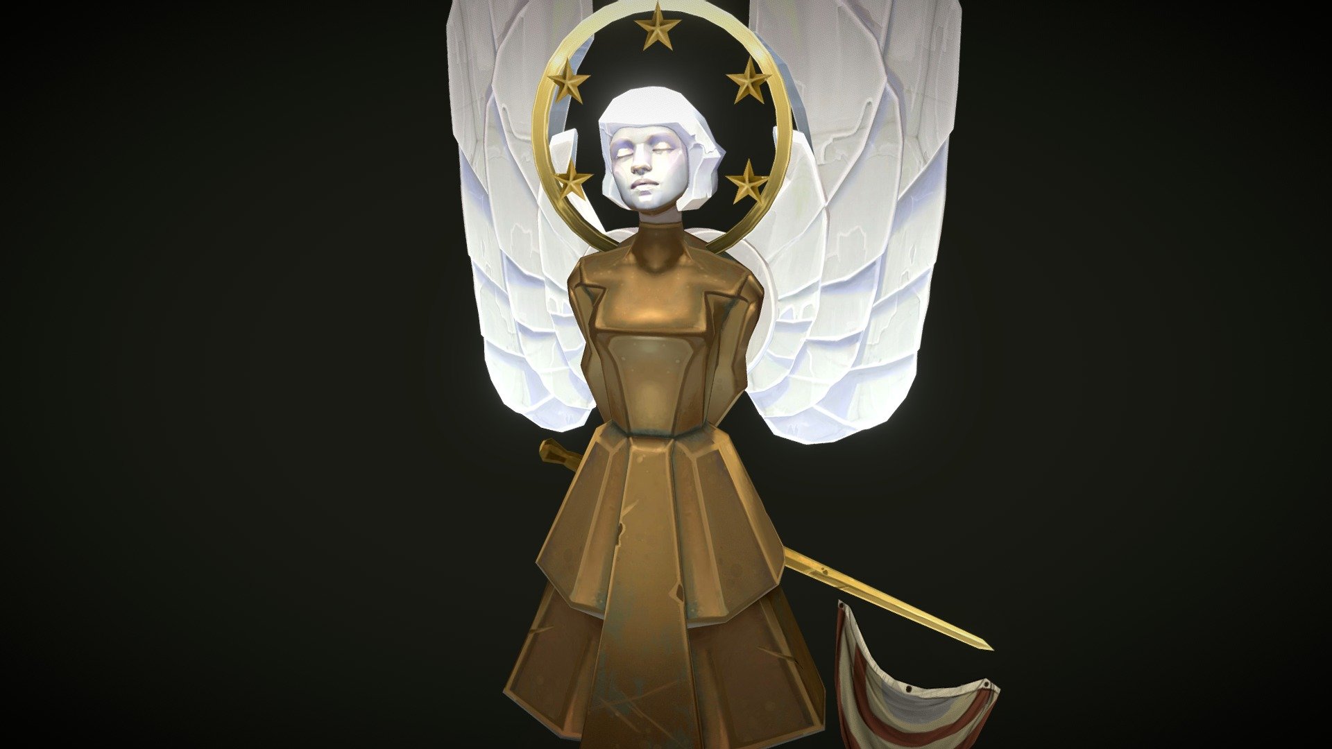 angel_polish - 3D model by Sadie Johnson (@sadie_johnson) [d3cd5df ...