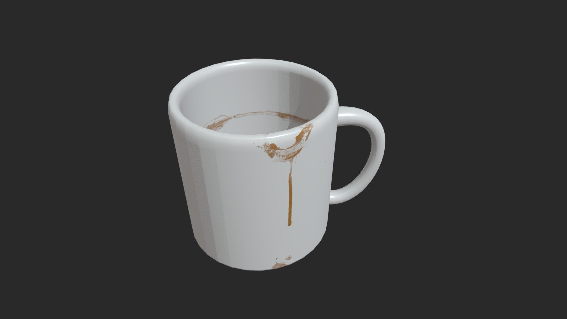 Stained Coffee Mug - 3D model by Anis Sabihah Aidid (@anisaidid0123 ...