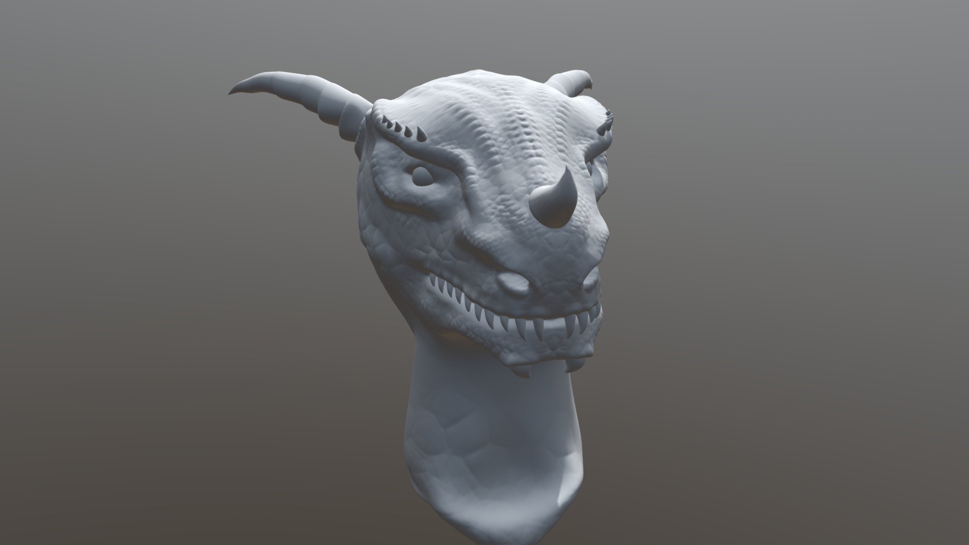 Argonian Head - 3D model by Omar Giron (@osgiron) [d3cfd27] - Sketchfab