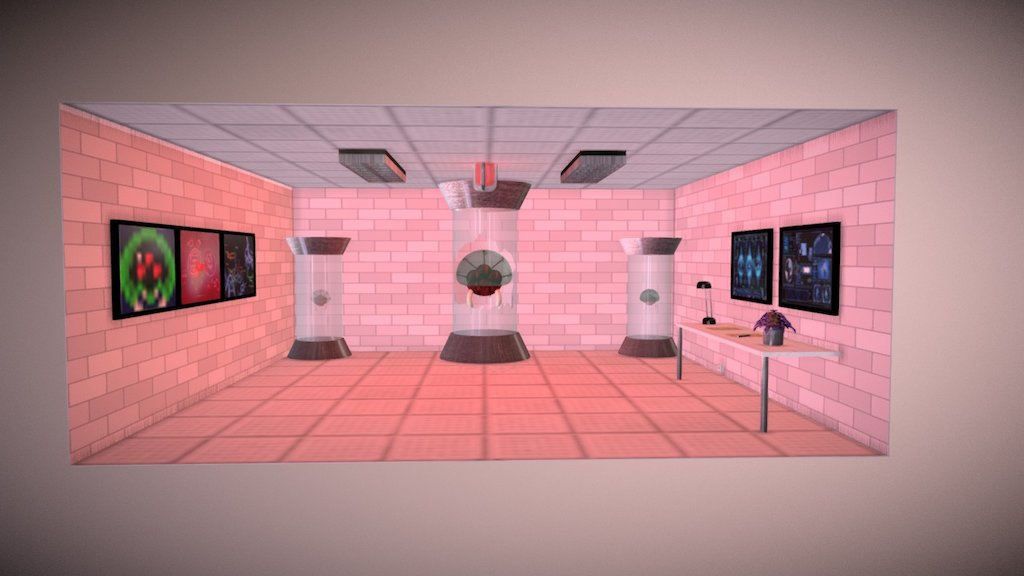 Metroid breakout - 3D model by Krisbenj [d3d2617] - Sketchfab