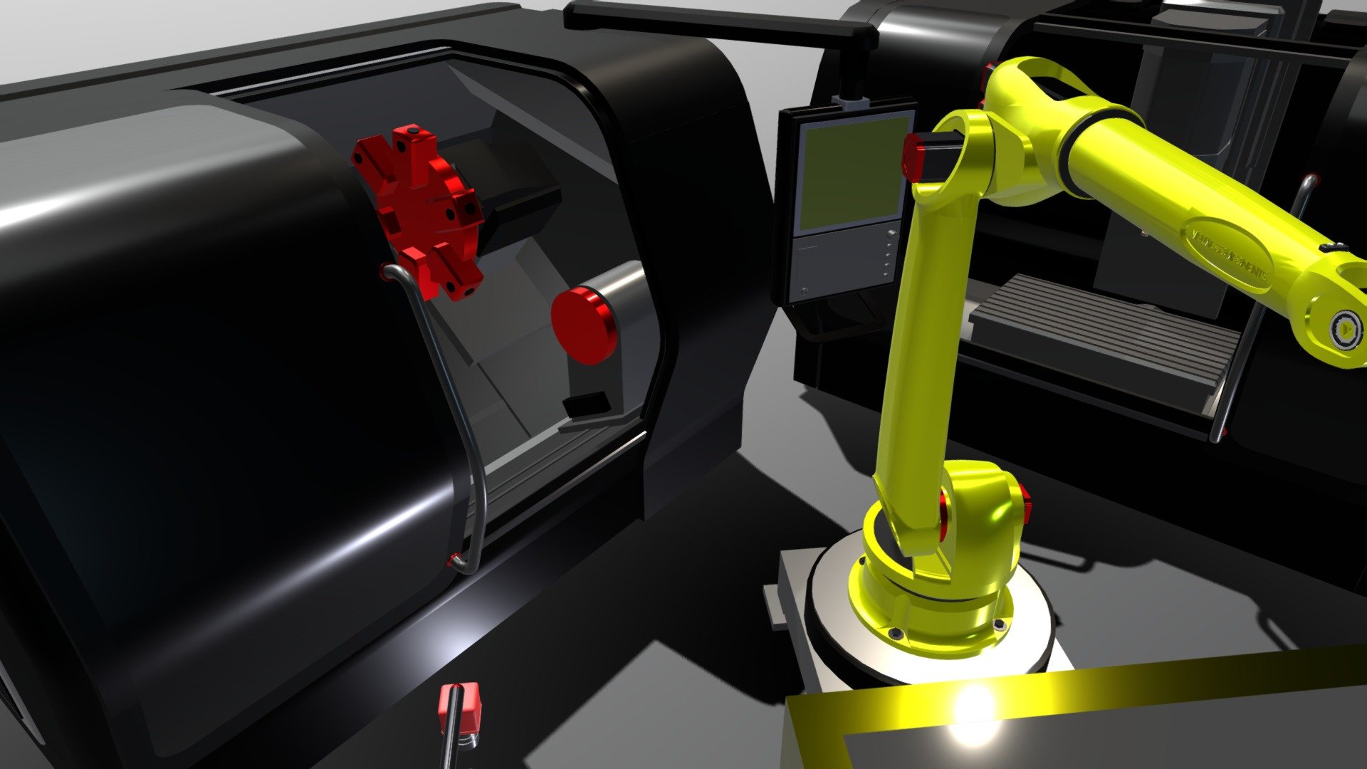 Manufacturing demo Production process 1. - Download Free 3D model by ...