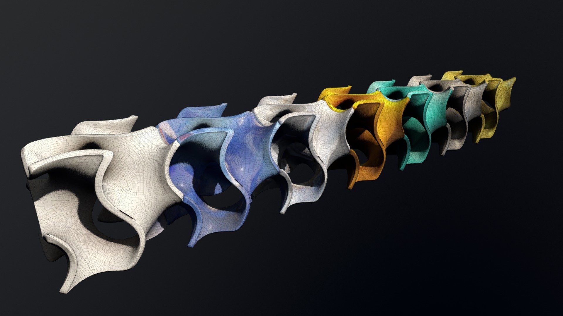 Gyroid - 3D model by ncsekey [d3d3f8d] - Sketchfab