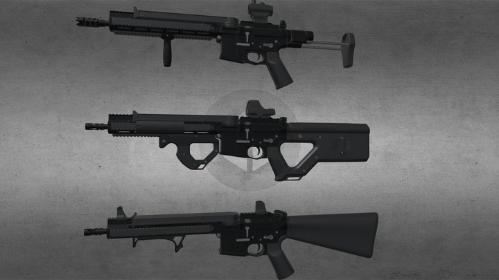 M4a1-s 3D models - Sketchfab