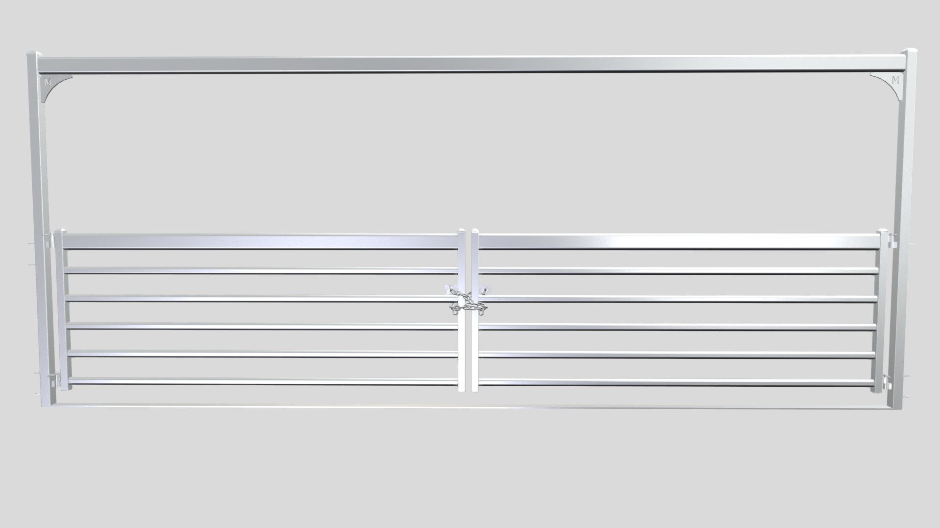 SheepKing Double Gate in Frame - 3D model by metalcorp [d3d4ba7 ...