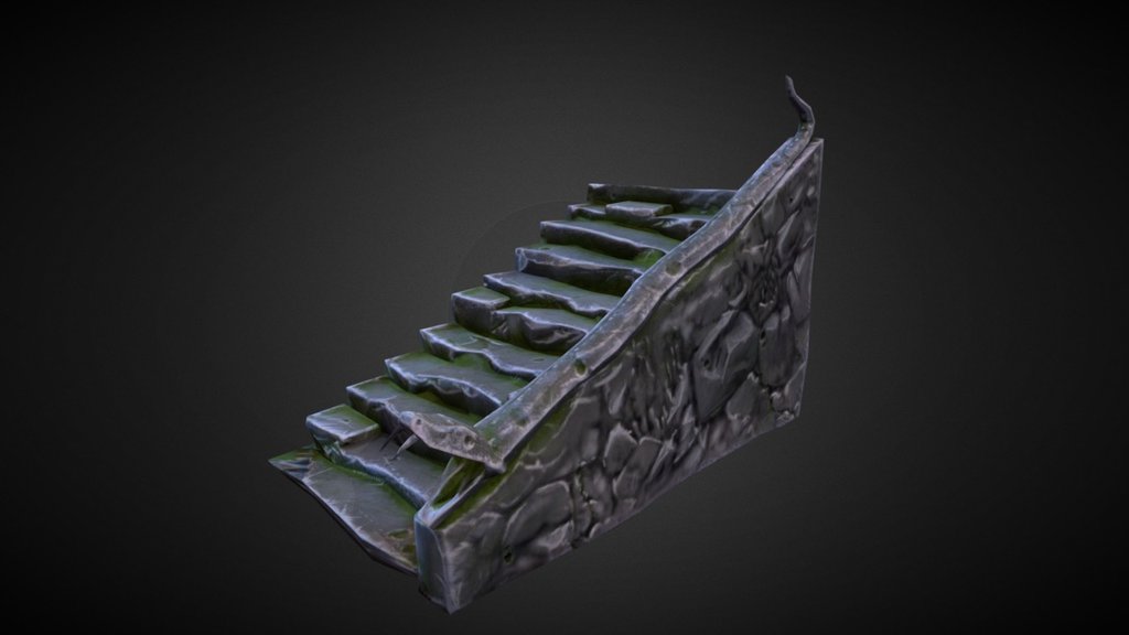 Stairs styliced - 3D model by ArboledaRT (@Arboleda_3Dart) [d3d50f5 ...