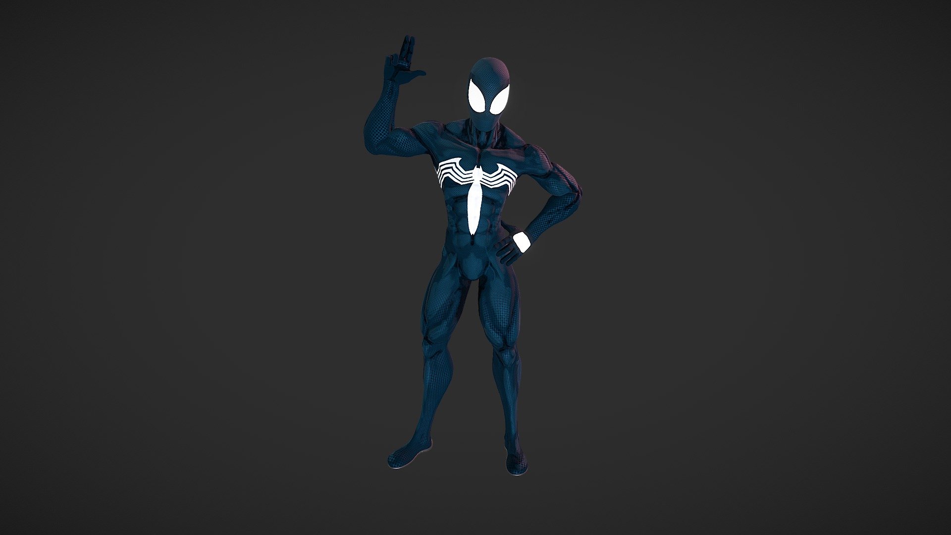 Spiderman_Venom - 3D model by ChazPizano [d3d628b] - Sketchfab