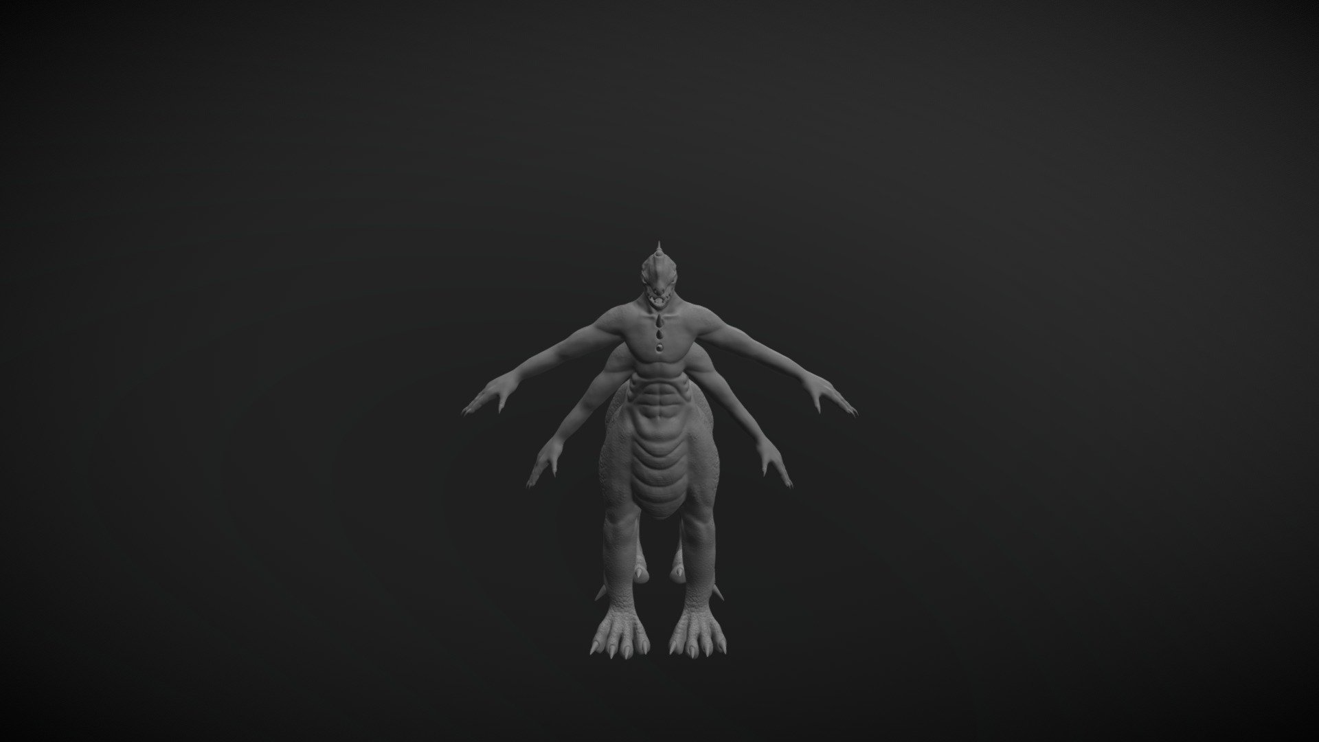 Alien Centaur - 3D model by Heyitssamcook [d3d7a5d] - Sketchfab