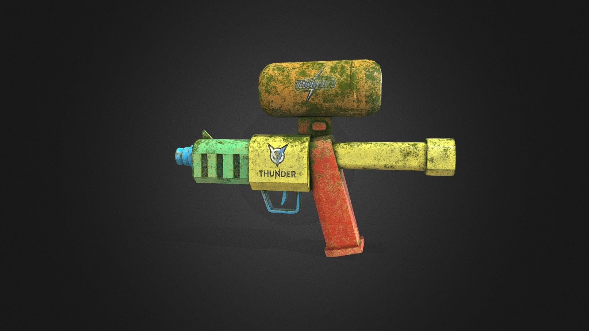 Water Gun - 3D model by Ngocbich [d3d83fa] - Sketchfab