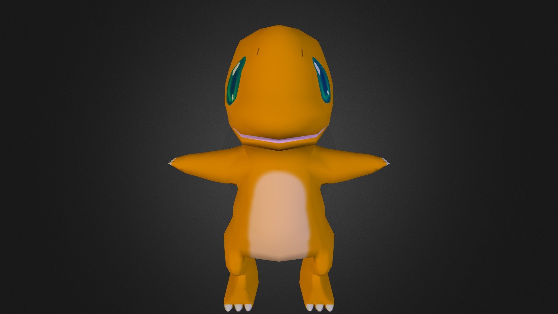 Charmander Pokemon Journey - 3D model by sludgybeast [d3d898f] - Sketchfab