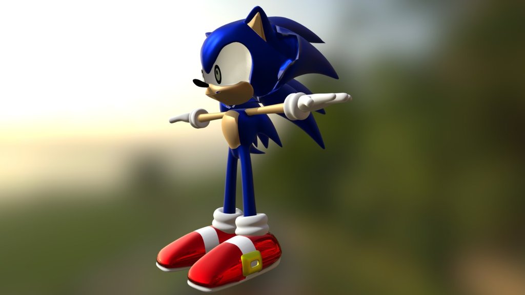 sonic3 - 3D model by parwapun [d3d8a4c] - Sketchfab