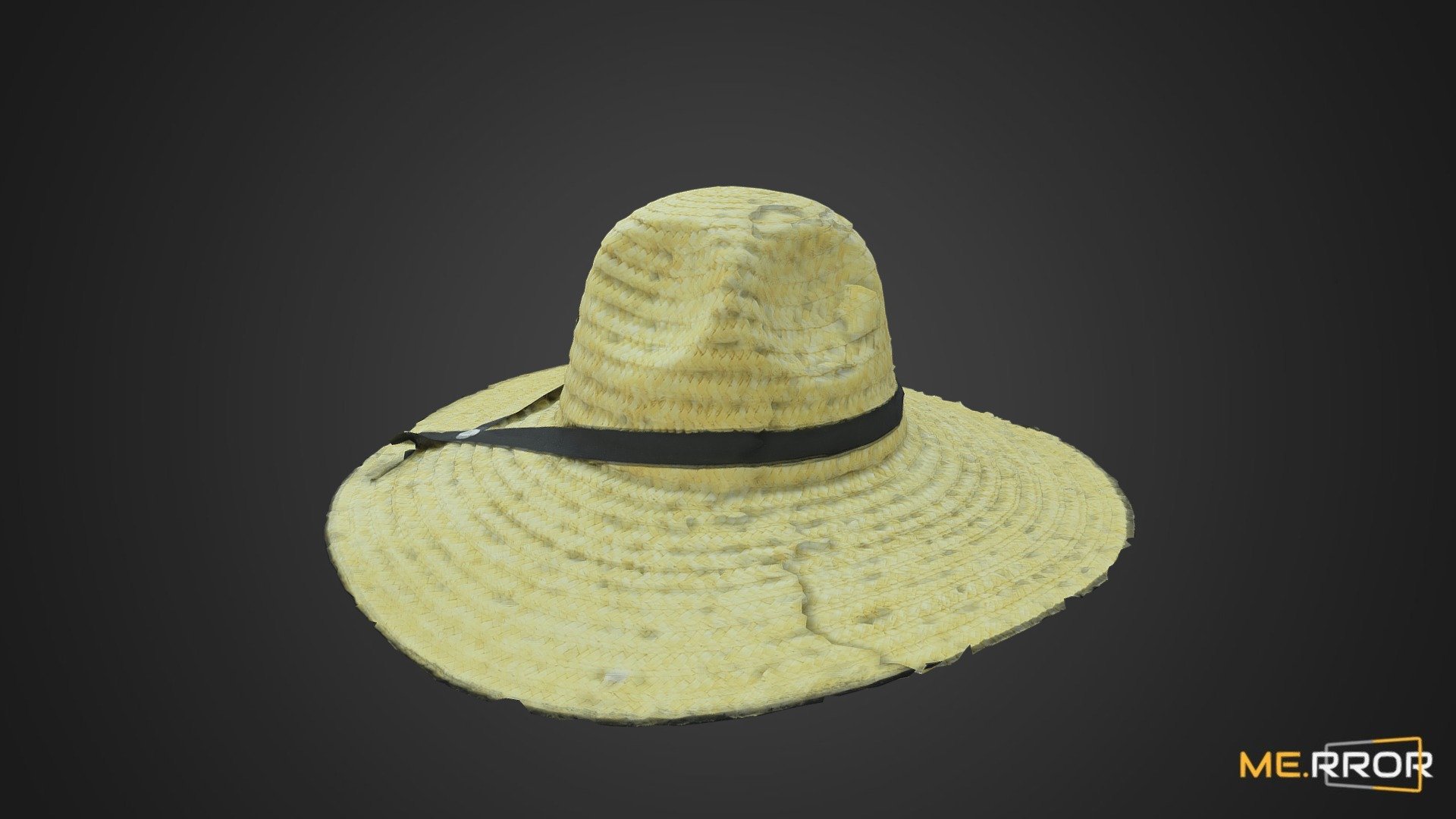 Summer Straw Hat - Buy Royalty Free 3D model by ME.RROR Studio (@merror ...