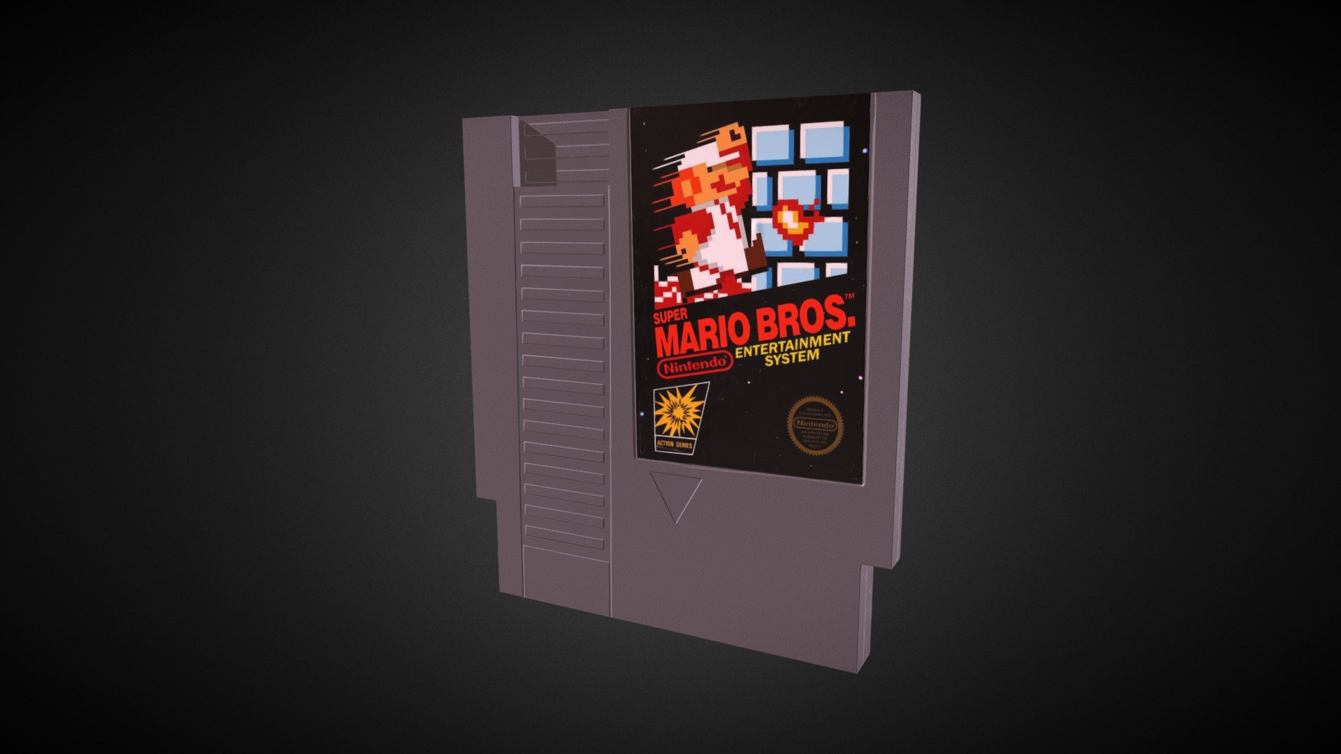 NES_Cartridge - 3D model by LovelyPhoenix [d3d9d47] - Sketchfab