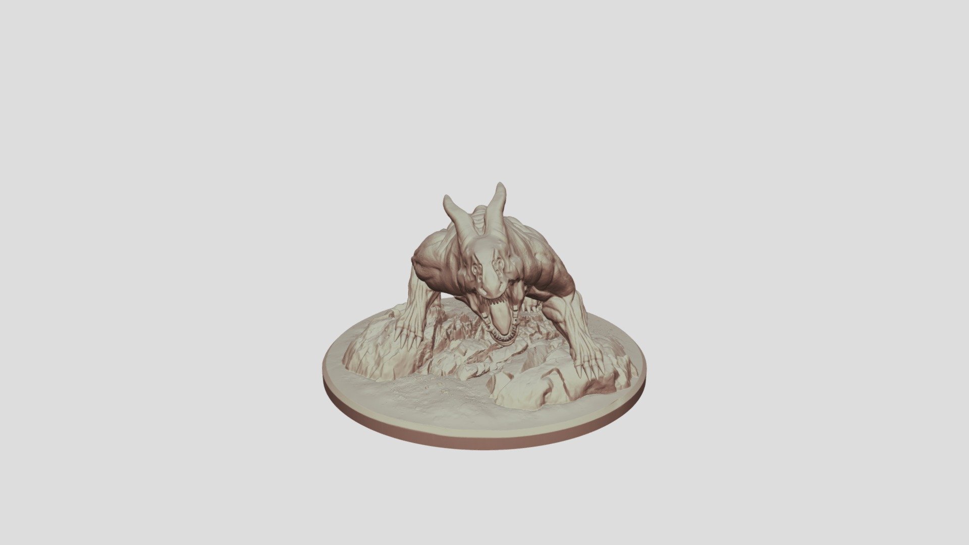 Alien dog - 3D model by lonnieralfs [d3dd3db] - Sketchfab