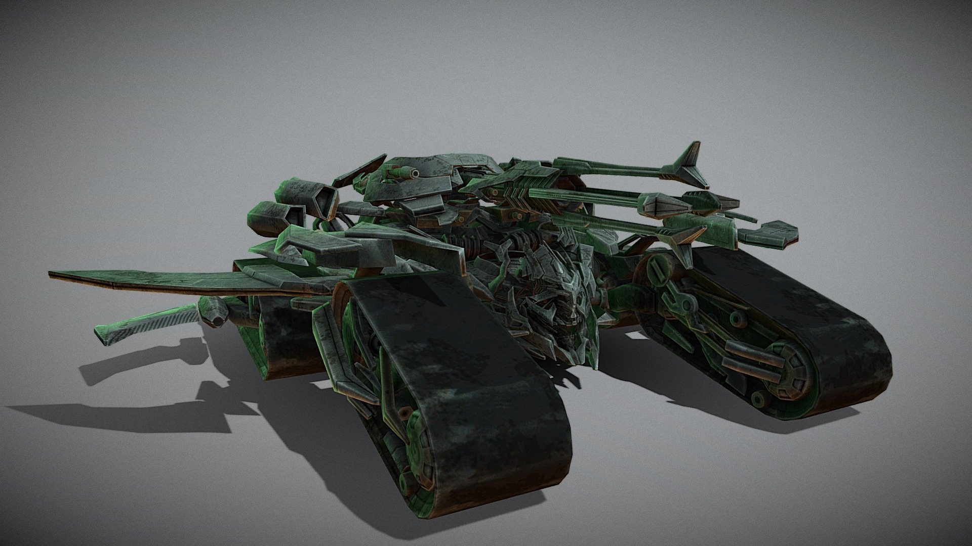 Megatron Tank TF2 Transformers Human Alliance - Download Free 3D model ...