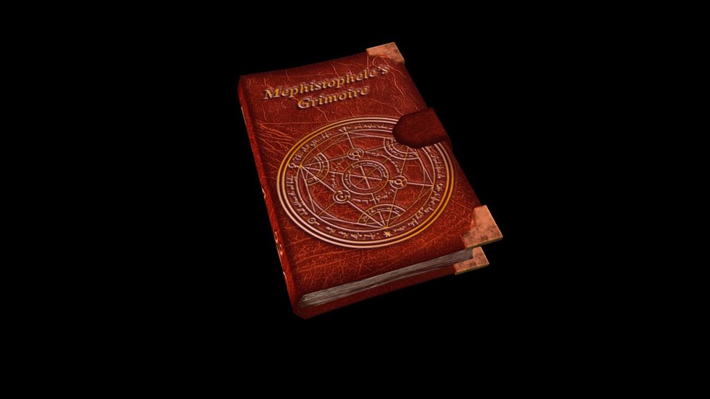 Spellbook - 3D model by luke.philphines [d3dfcbb] - Sketchfab