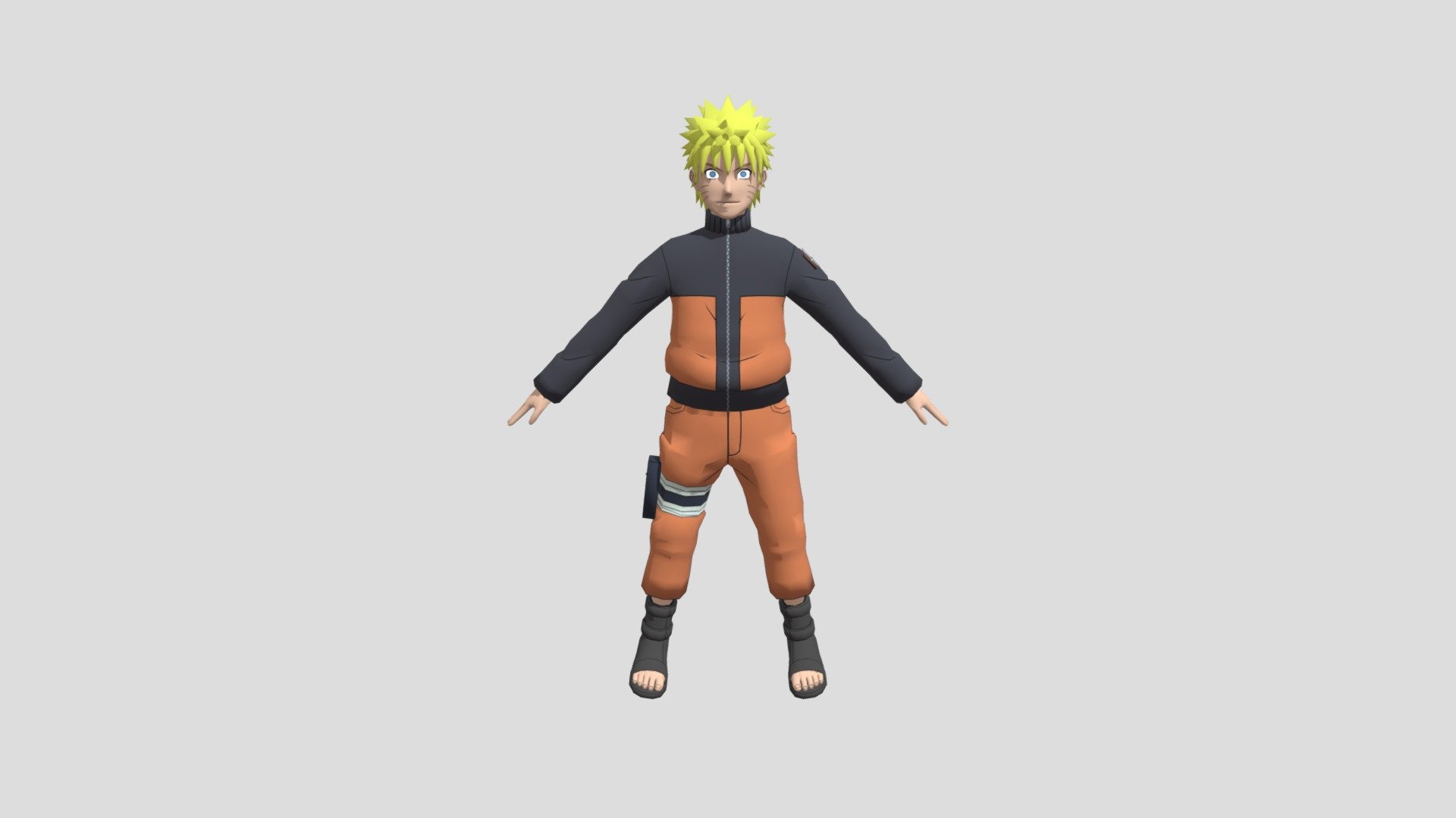 Naruto - Download Free 3D model by aarajesh [d3e0408] - Sketchfab