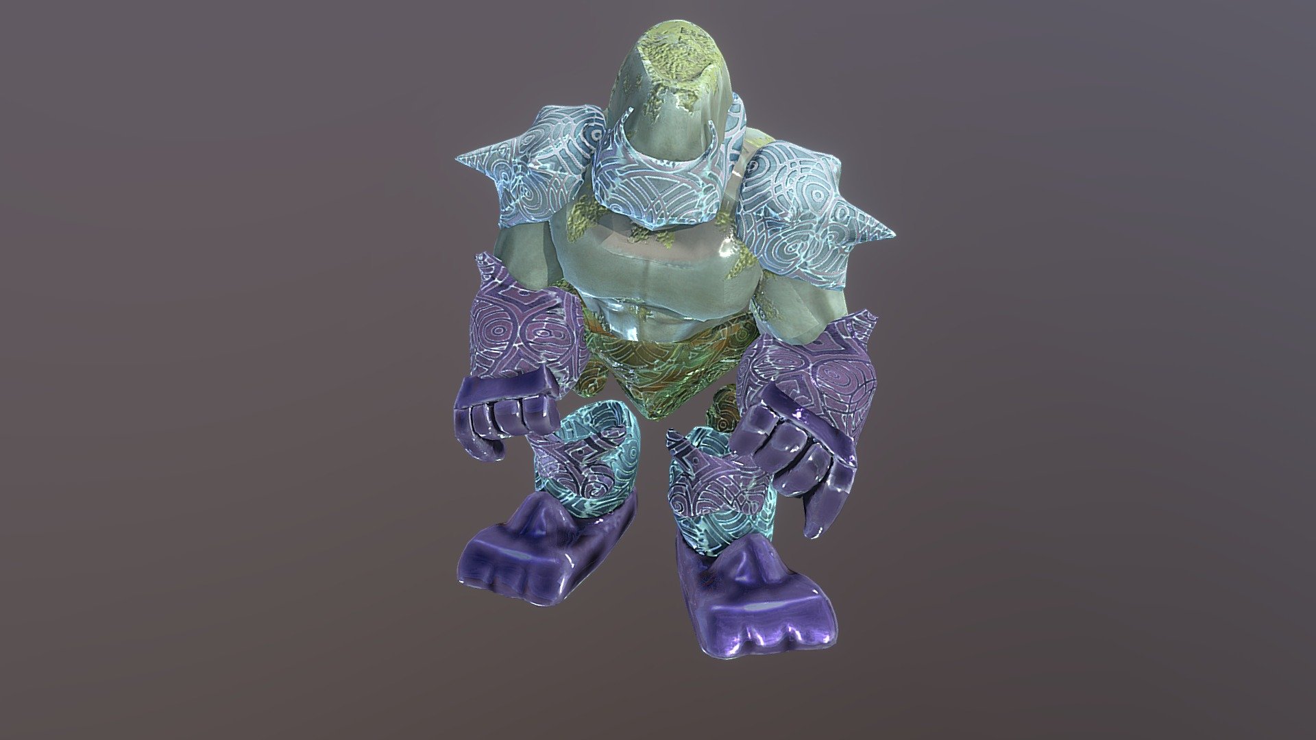 Stylized golem - Download Free 3D model by dartuchiwa [d3e2401] - Sketchfab
