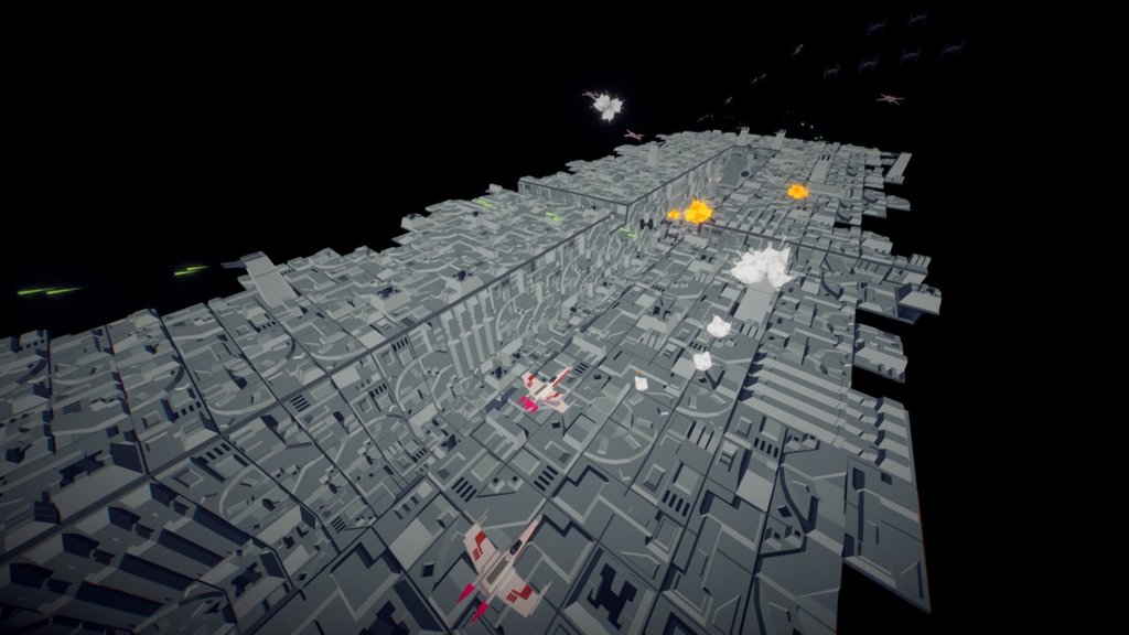 Trench Run - 3D model by brandonnobbs [d3e2d18] - Sketchfab