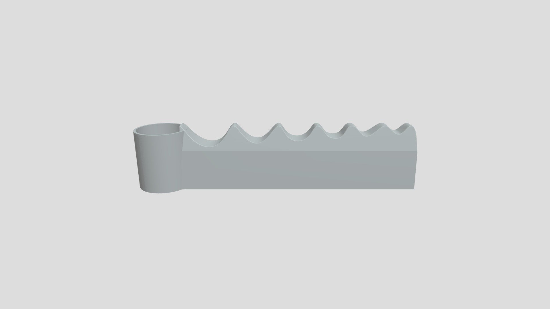 Brush Holder - Download Free 3D model by zandertmarshall [d3e3cdf ...