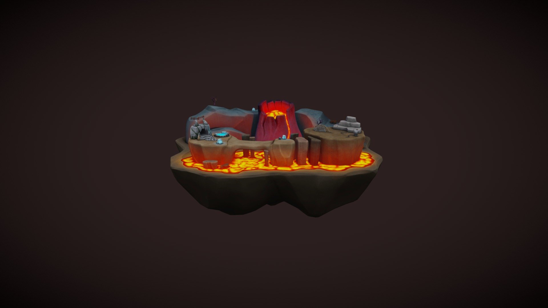 Lavaland - 3D model by krstnkuksa [d3e717c] - Sketchfab