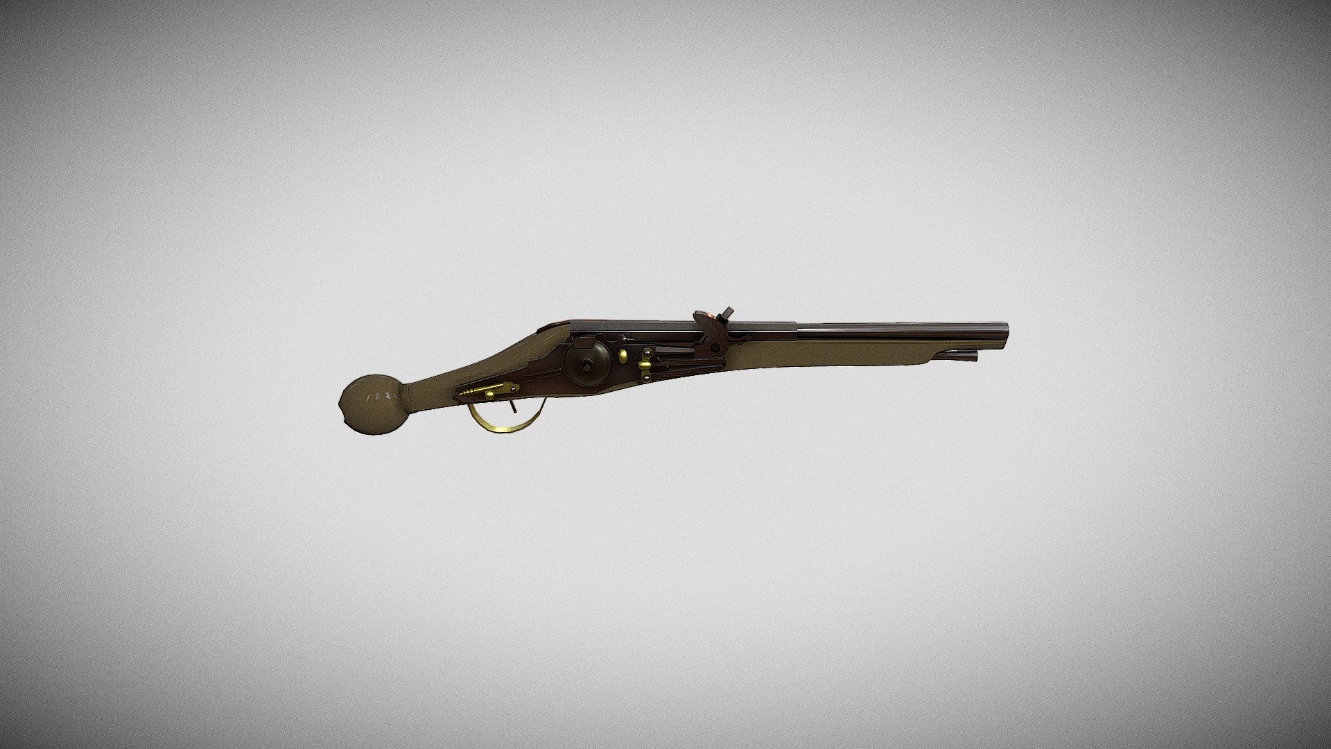 Flintlock Level1 - Draft - Download Free 3D model by mironchikov13 ...
