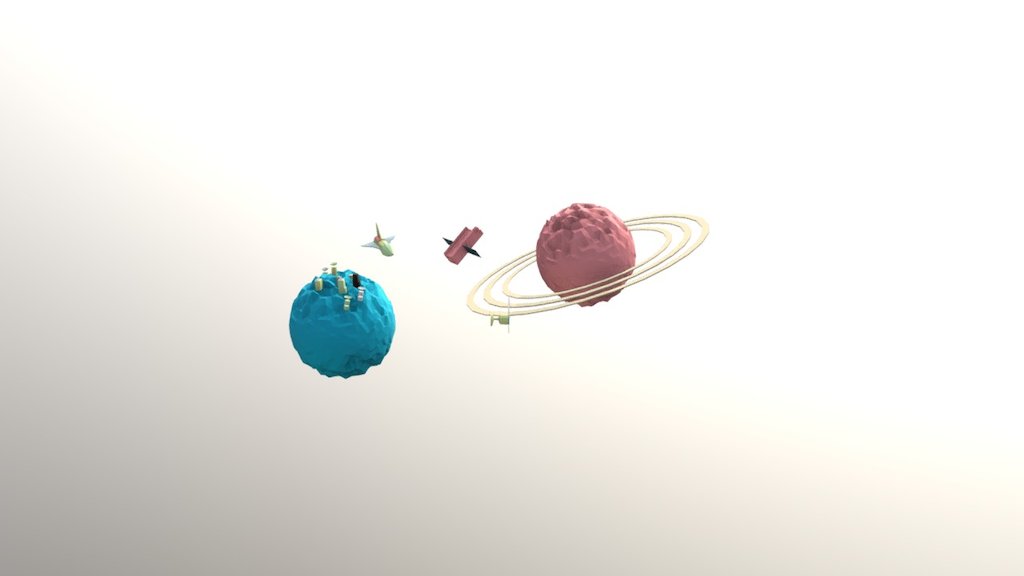 Low poly space - Download Free 3D model by Mihir (@hacked909) [d3e8da3 ...