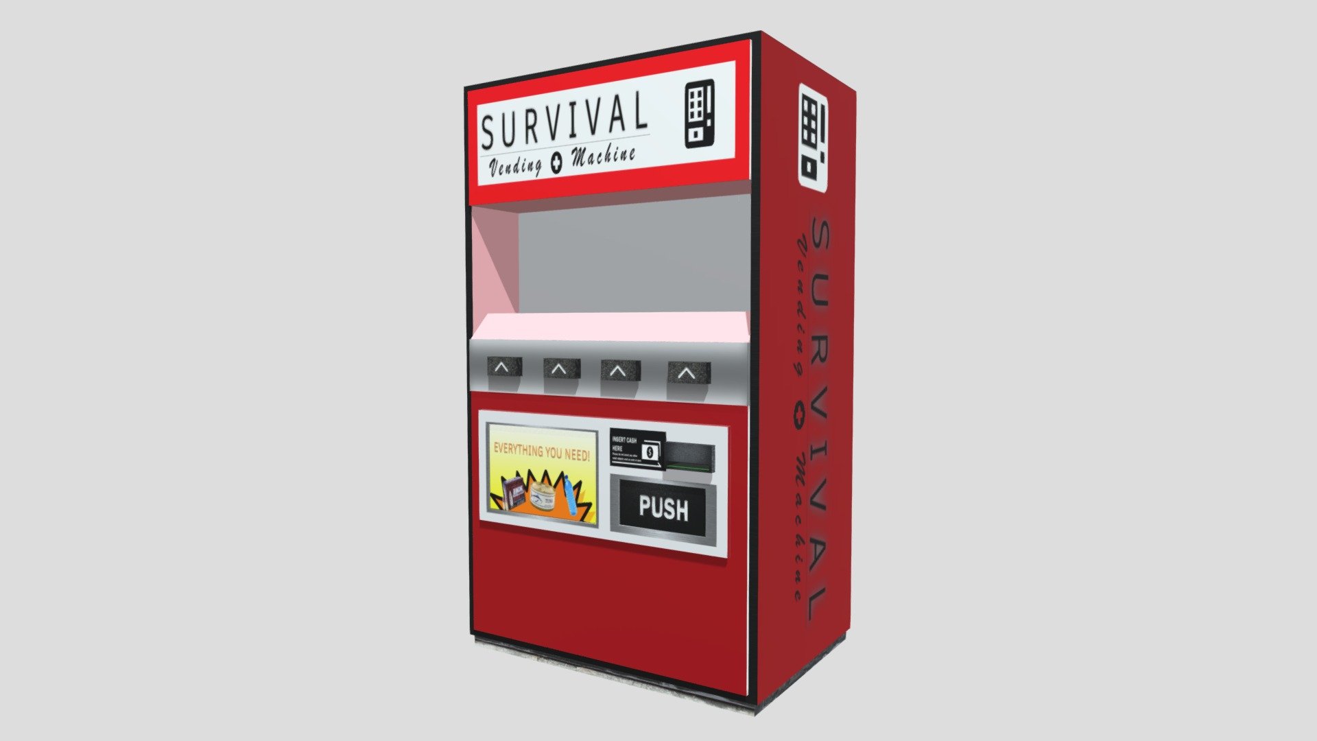 The Vending Machine Project - 3D model by al-anc [d3e8dc3] - Sketchfab