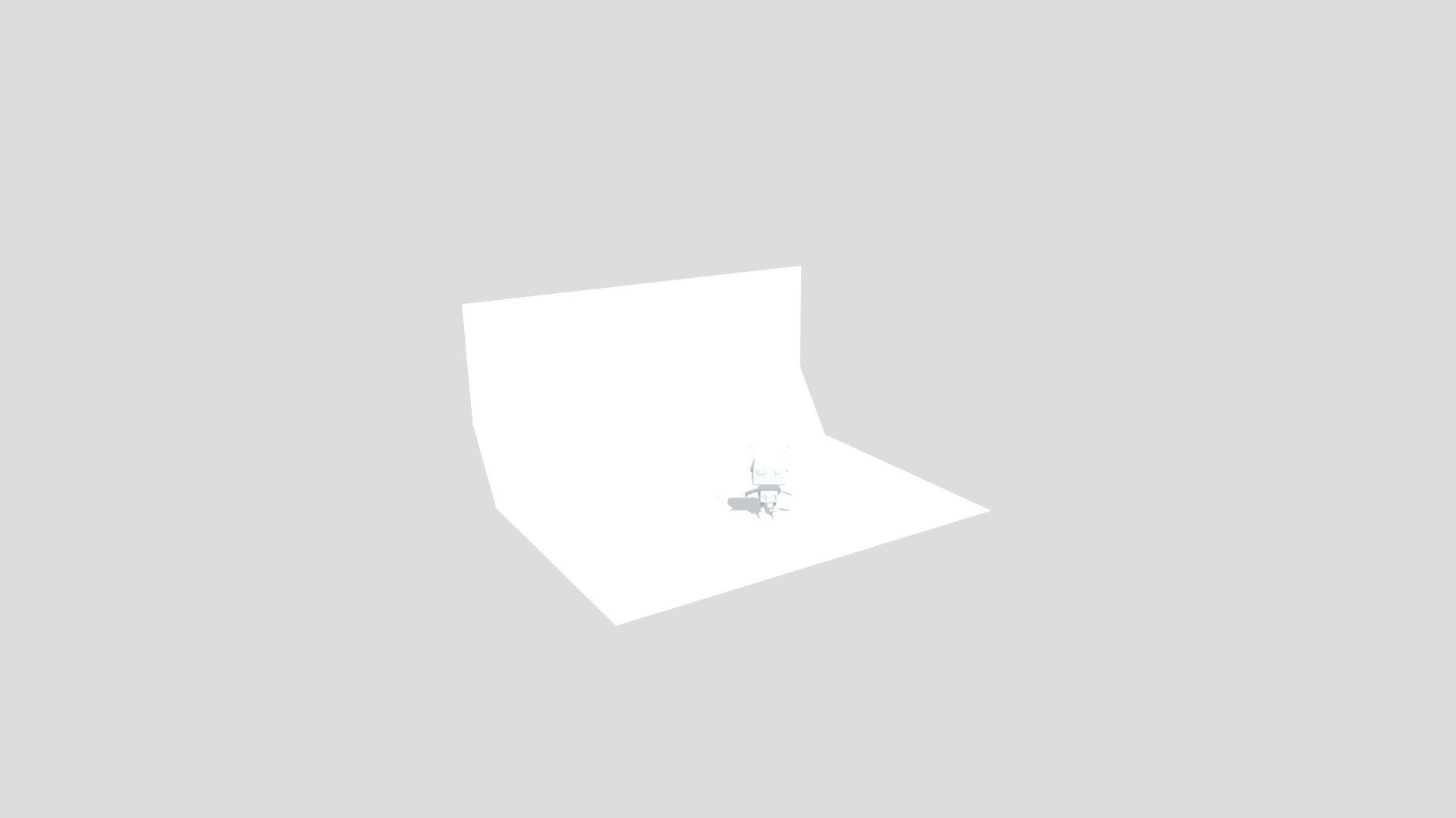Simple Robot Red 3d Model By Ggrossvi [d3ea30c] Sketchfab
