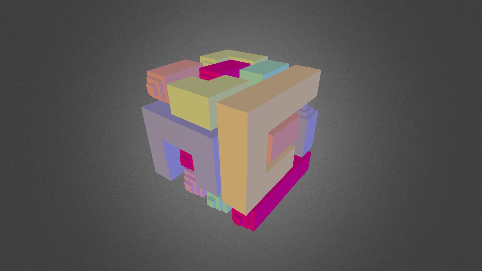 3D Tetris - 3D model by rasmus [d3eb978] - Sketchfab