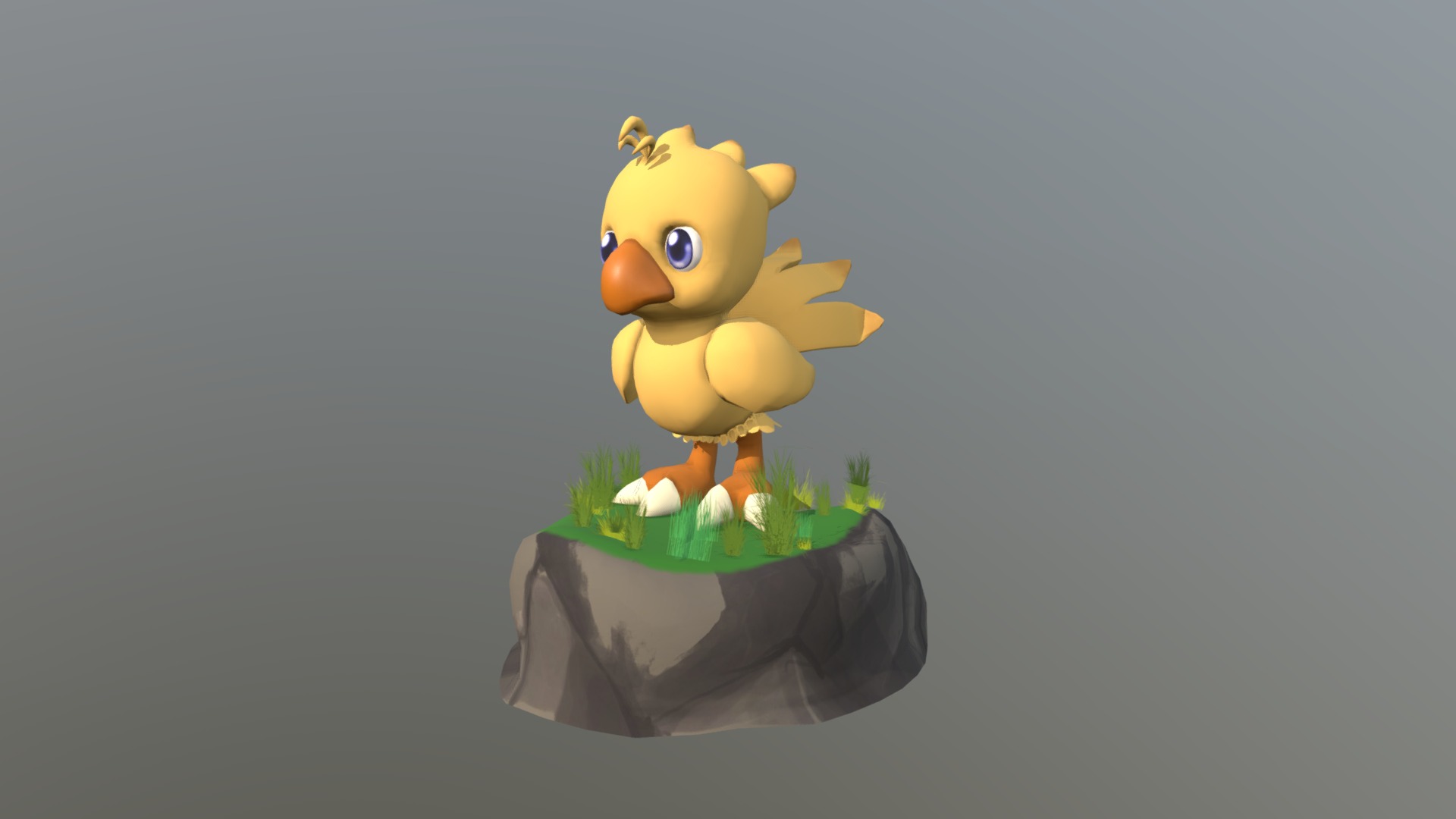 Chocobo - 3D model by Shadowfenix (@Shadowfenix1705) [d3ec7b0] - Sketchfab