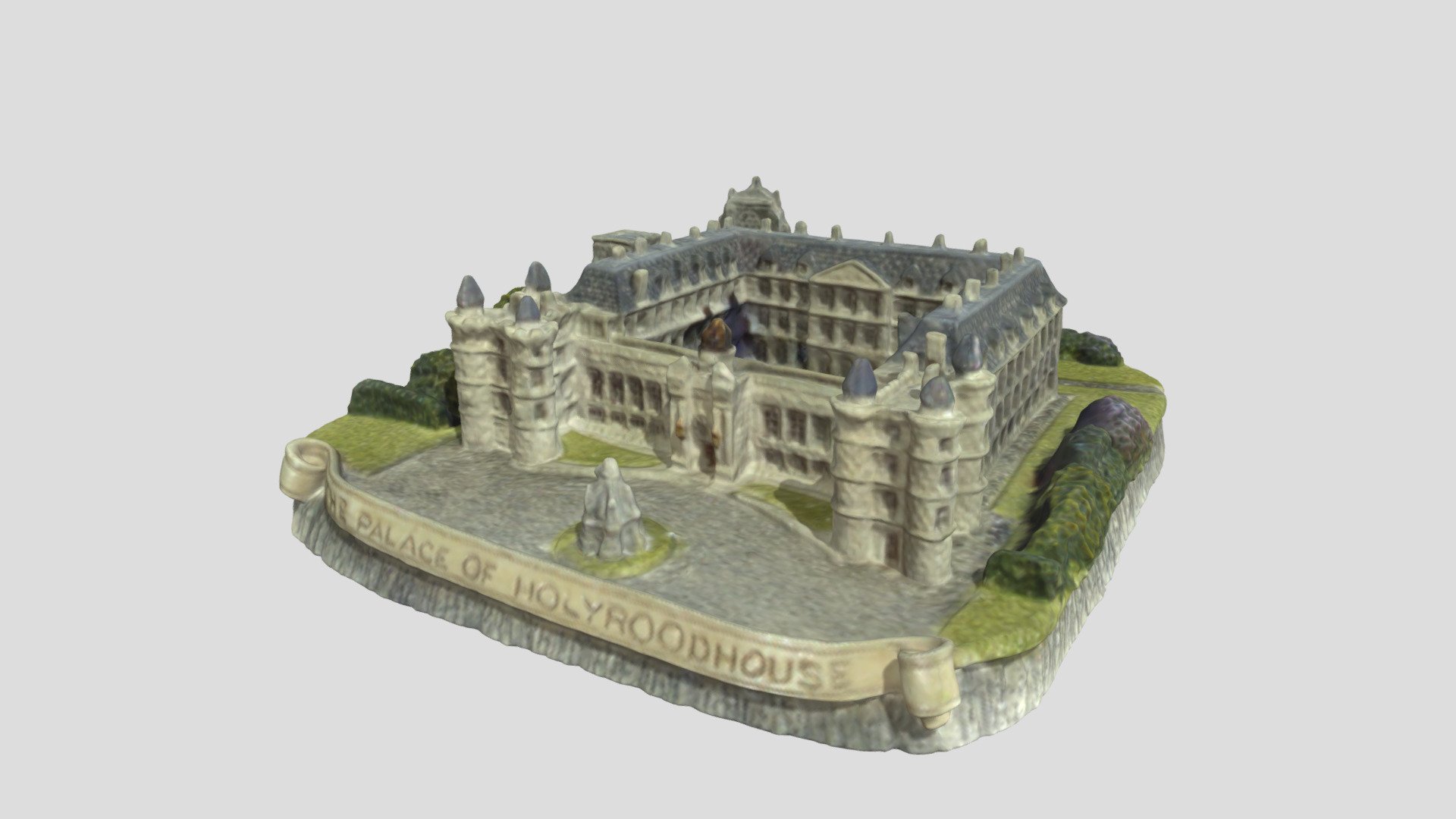 Holyrood Palace model - 3D model by Aberdeen City Libraries ...