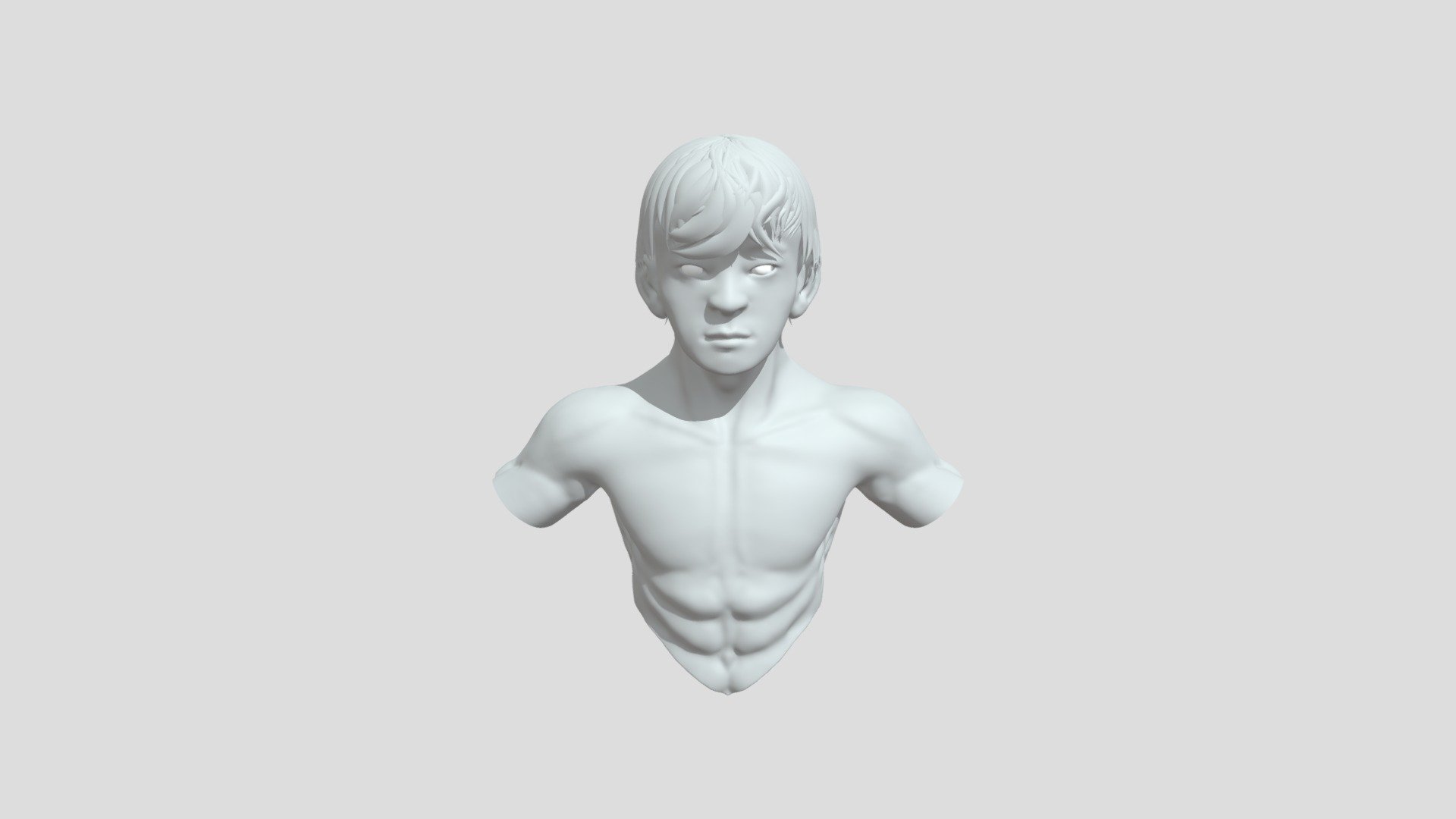 3D human bust - 3D model by Zeitreeth [d3f0e8a] - Sketchfab