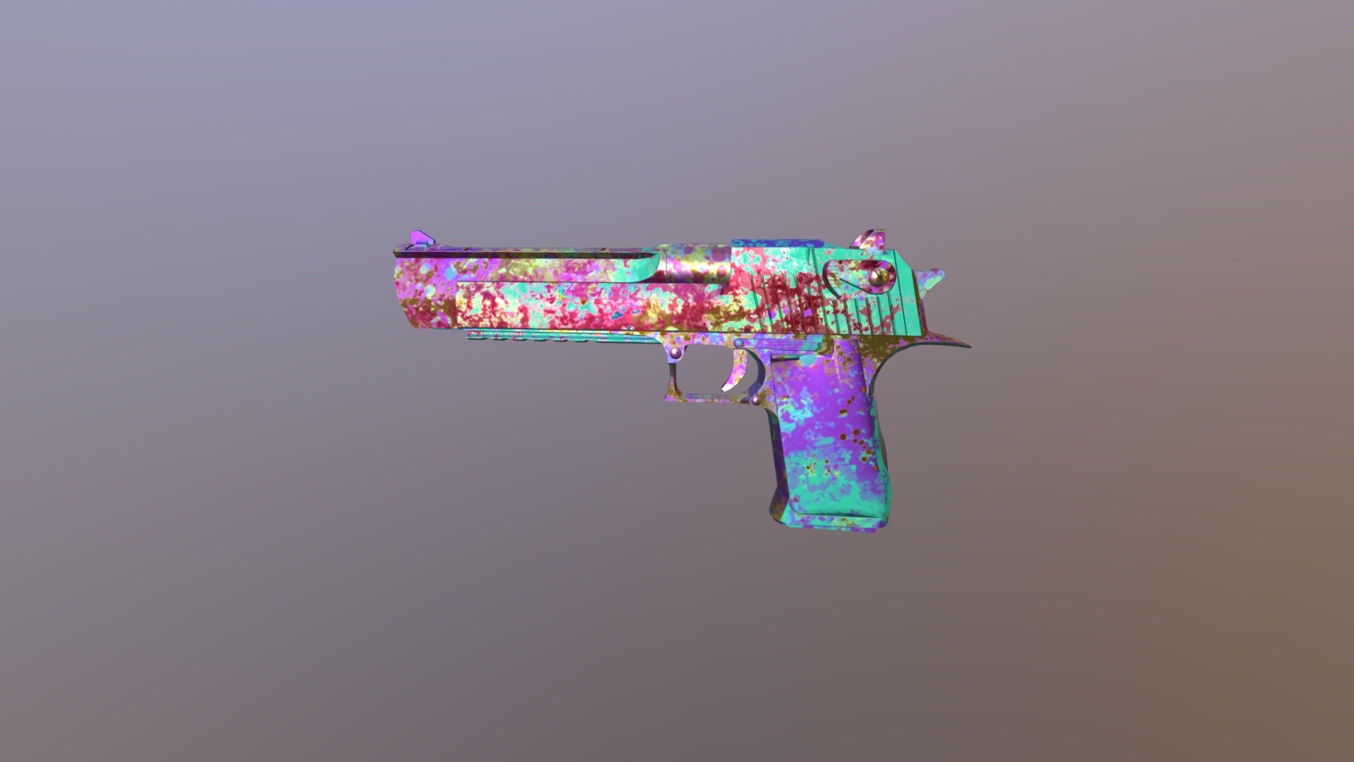 deagle - 3D model by yega [d3f0e8a] - Sketchfab