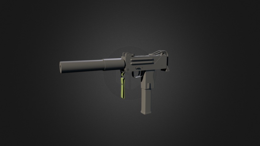MAC10 - 3D model by Leonardo (@dahkushb0zz) [d3f6685] - Sketchfab
