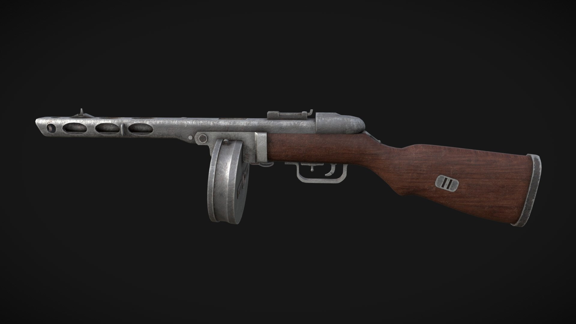 PPSH 41 - Download Free 3D model by Foxx Assets (@FoxxAssets) [d3f7af1 ...
