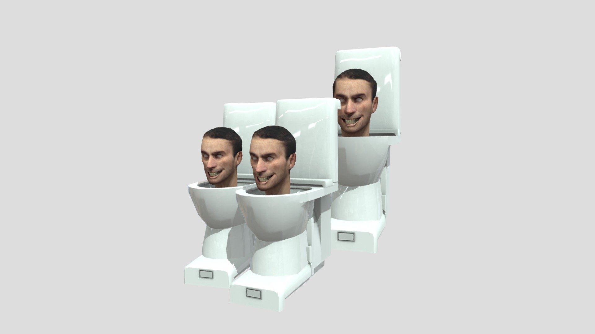 triplet male 09 skibidi toilet - Download Free 3D model by WTF!?BOOM ...